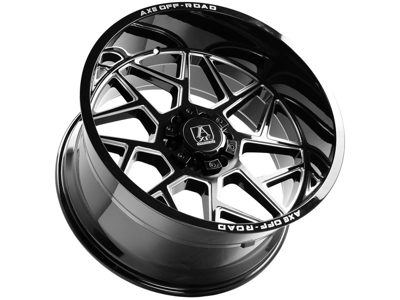 Axe Offroad Axe Offroad Milled Gloss Black Nemesis Wheel 221212H-44NEMBM