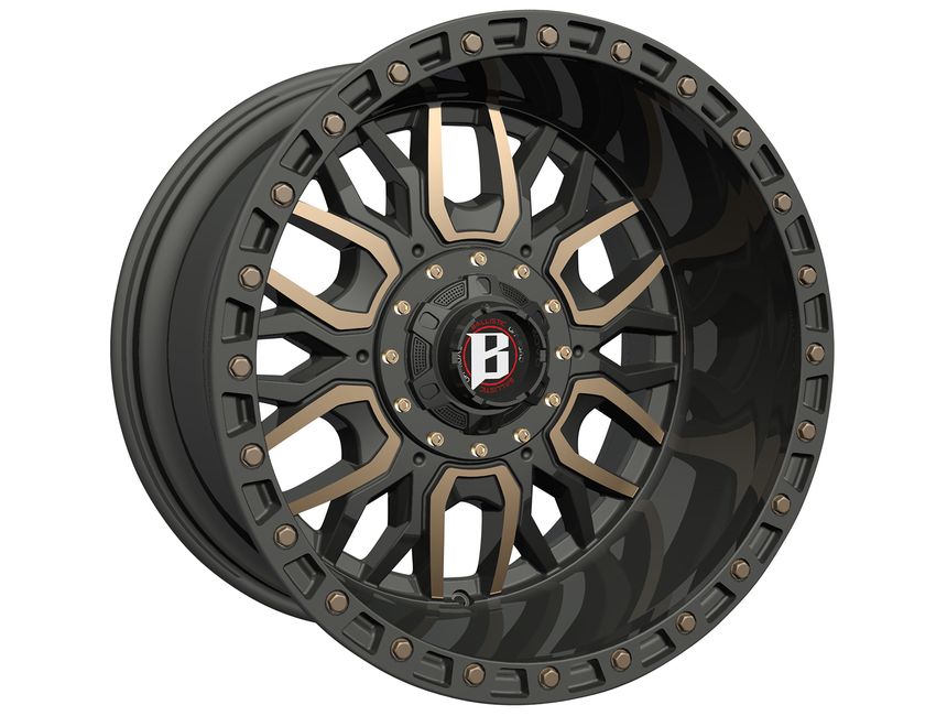Ballistic Black & Bronze 969 Tomahawk Wheels | Rugged Ridge