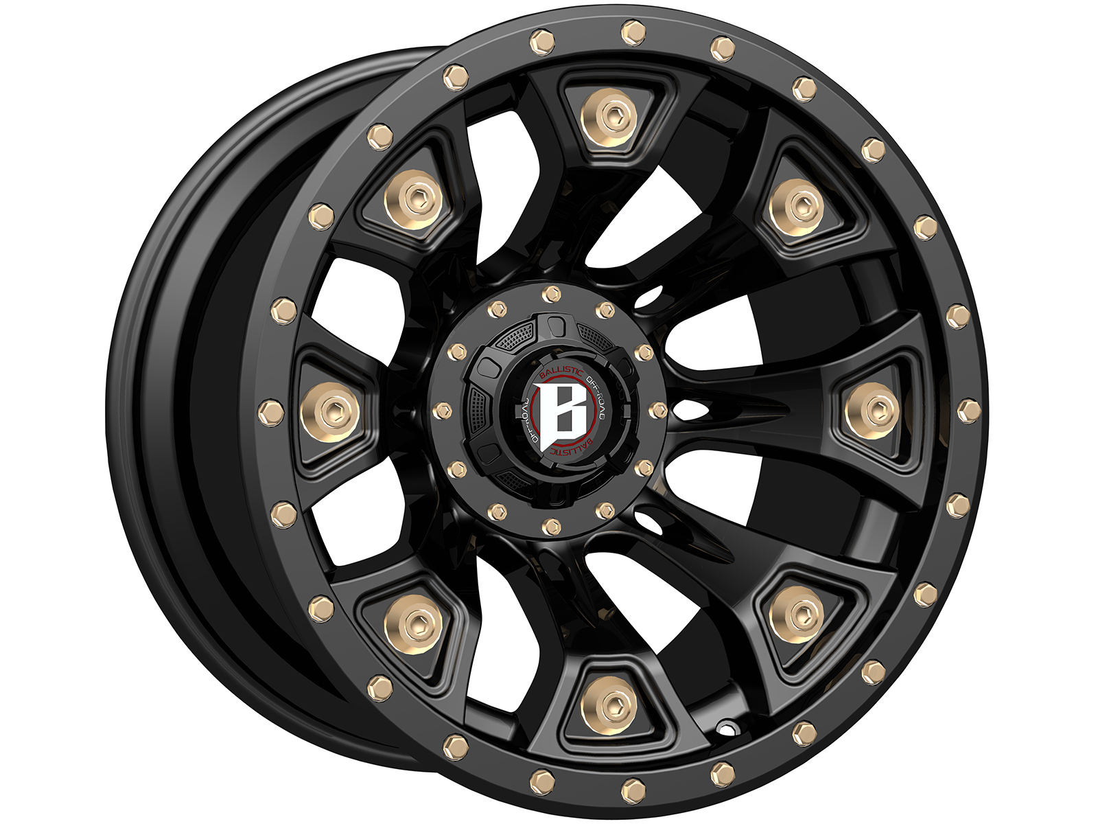Ballistic Black & Bronze 976 Warhammer Wheels | Rugged Ridge