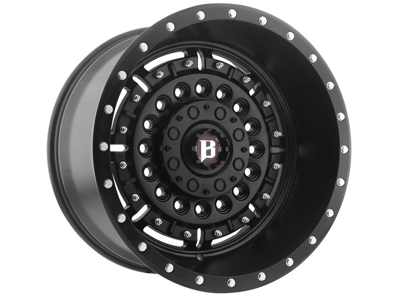 Ballistic Matte Black 978 Cannon Wheels | Rugged Ridge