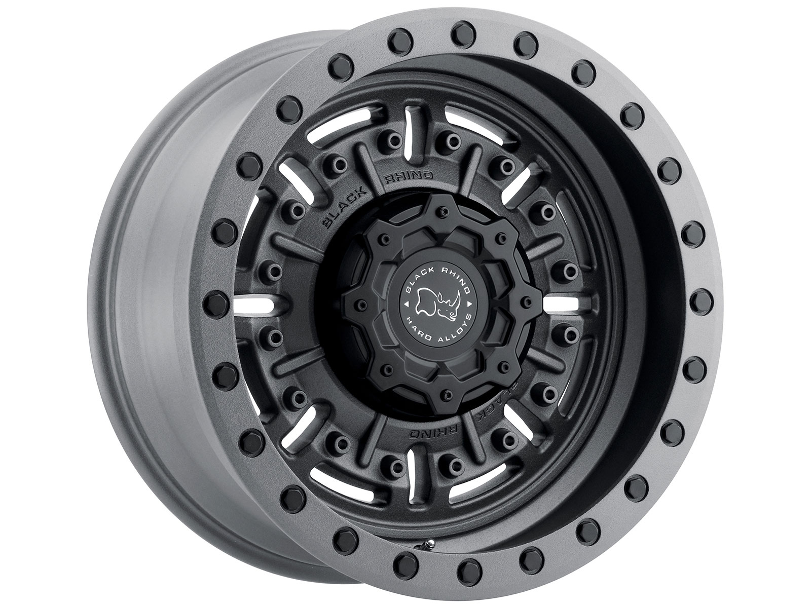 Black Rhino Grey Abrams Wheels | Rugged Ridge