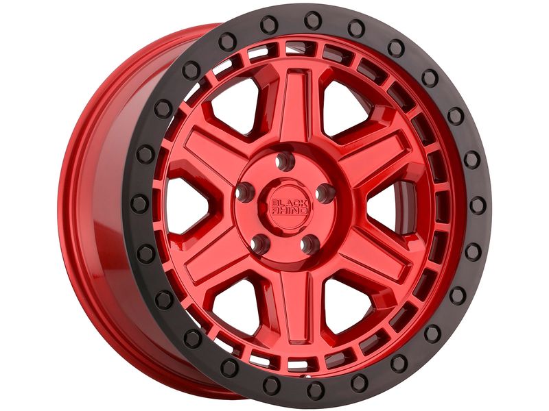 Black Rhino Red & Black Reno Wheels | Rugged Ridge