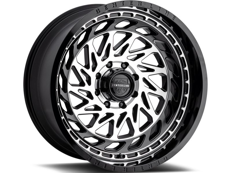 Center Line Machined Gloss Black Scope Wheels | Rugged Ridge