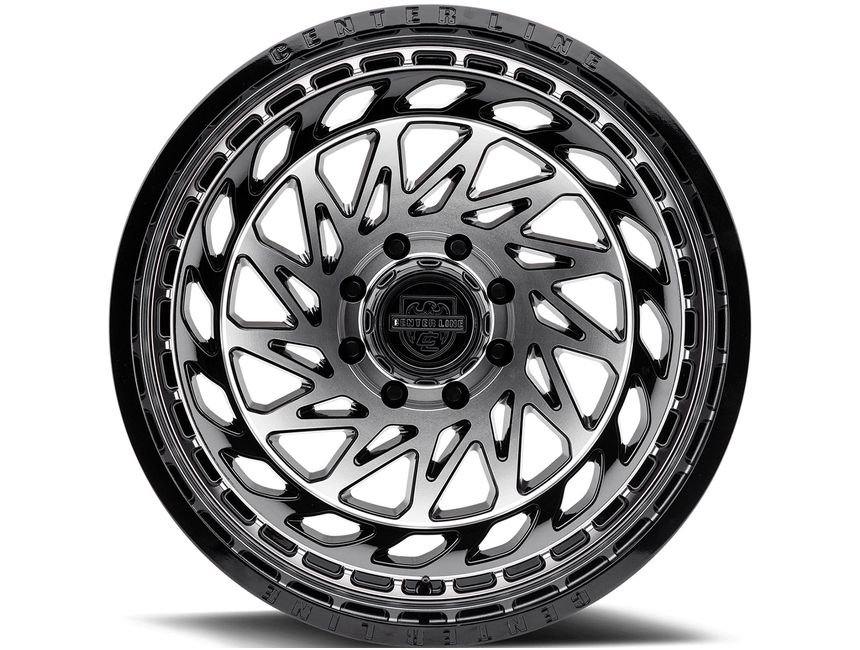 Center Line Machined Gloss Black Scope Wheels | Rugged Ridge