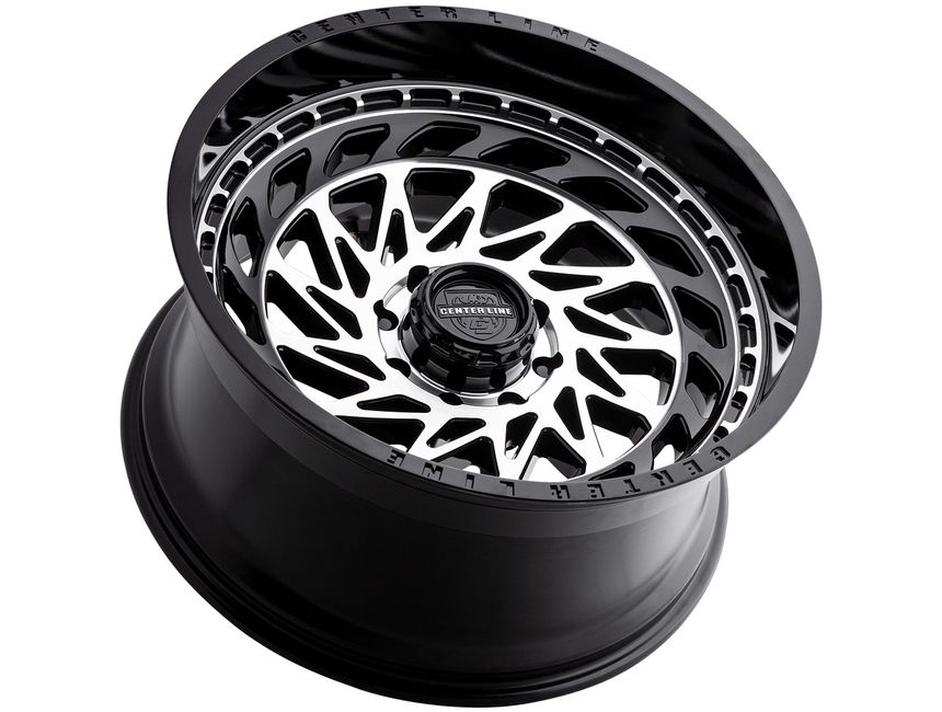 Center Line Machined Gloss Black Scope Wheels | Rugged Ridge