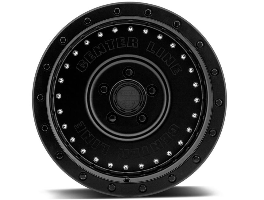 Center Line Matte Black Full Jacket Wheels | Rugged Ridge