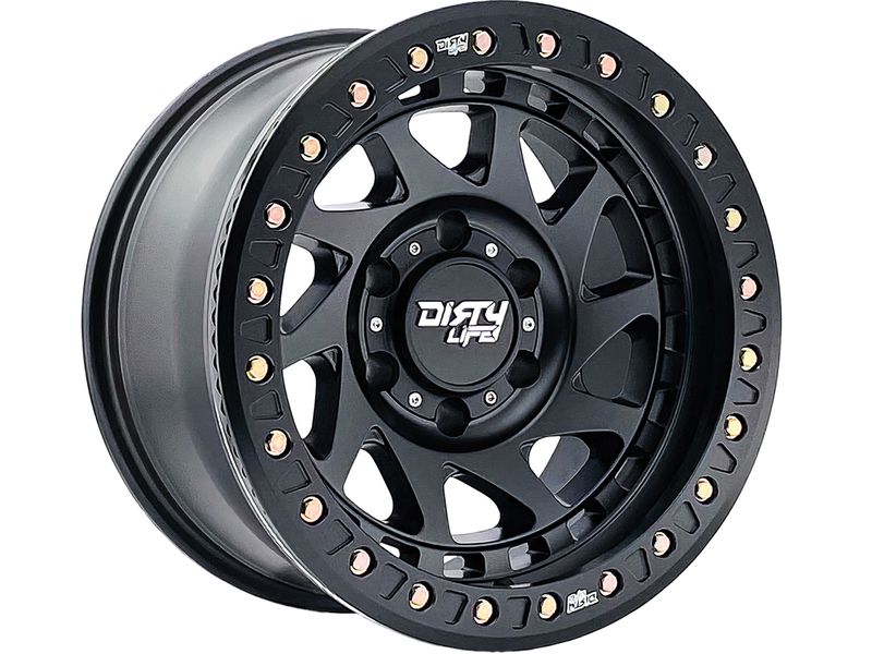 Dirty Life Dirty Life Matte Black Enigma Beadlock Wheel 9313-7970MB12