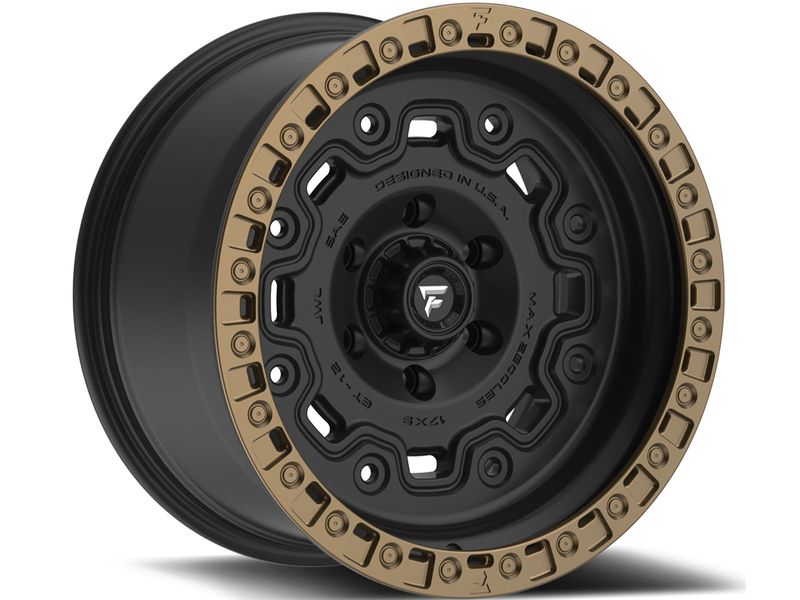 Fittipaldi Off-Road Black & Bronze FTC 16 Wheels | Rugged Ridge