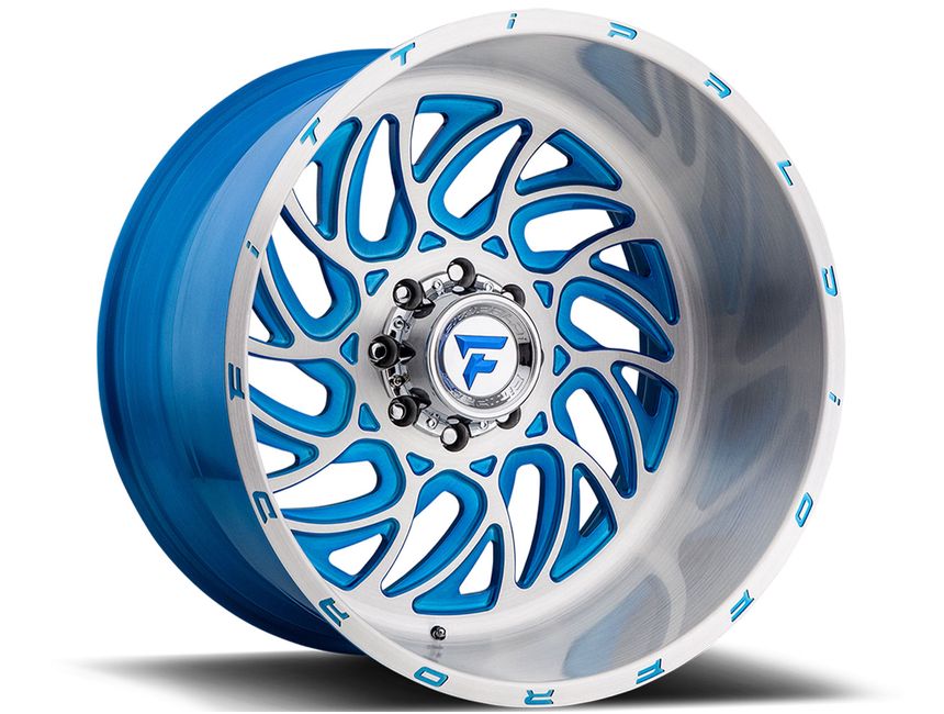 Fittipaldi Off-Road Forged Brushed Blue FTF 09 Wheels | Rugged Ridge