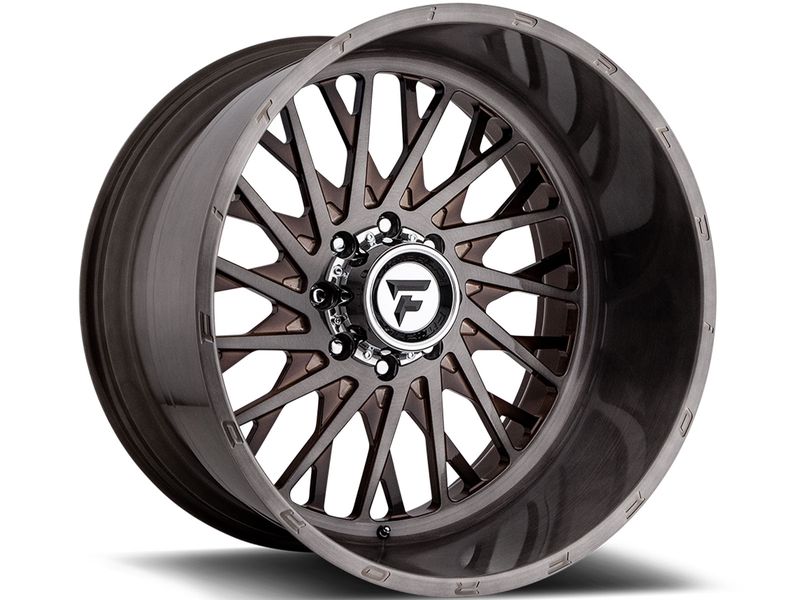 Fittipaldi Off-Road Forged Brushed Tinted Black FTF 08 Wheels | Rugged ...