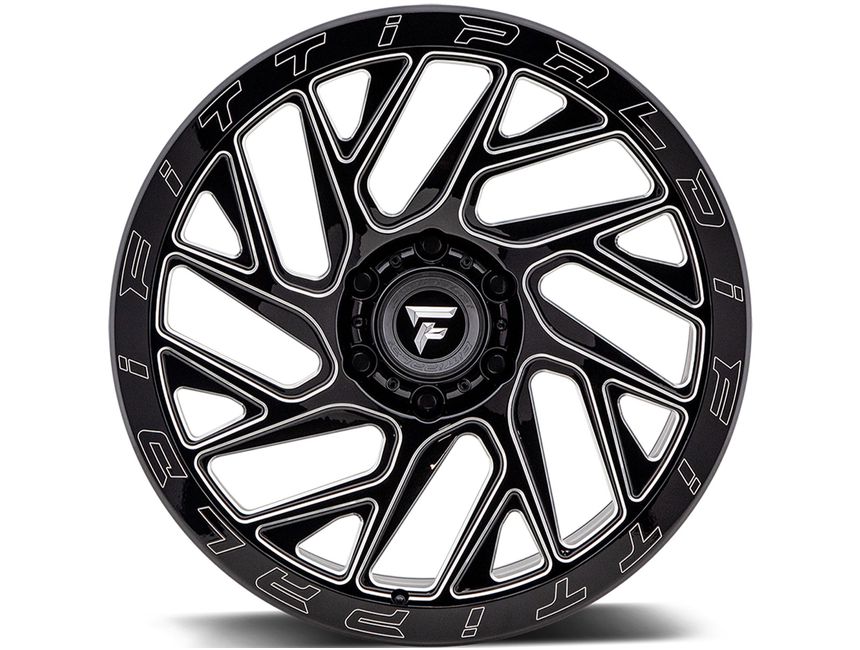 Fittipaldi Off-Road Forged Milled Gloss Black FTF 01 Wheels | Rugged Ridge