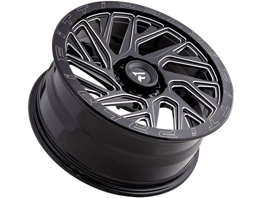 Fittipaldi Off-Road Forged Milled Gloss Black FTF 01 Wheels | Rugged Ridge