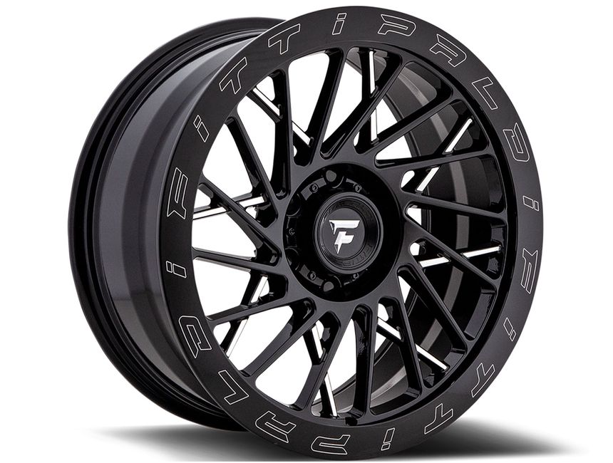 Fittipaldi Off-Road Forged Milled Gloss Black FTF 03 Wheels | Rugged Ridge