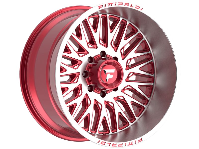 Fittipaldi Off-Road Machined Red FA07 Wheels | Rugged Ridge