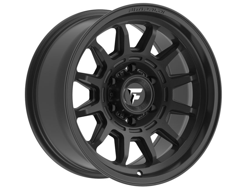Fittipaldi Off-Road Matte Black FT102 Wheels | Rugged Ridge