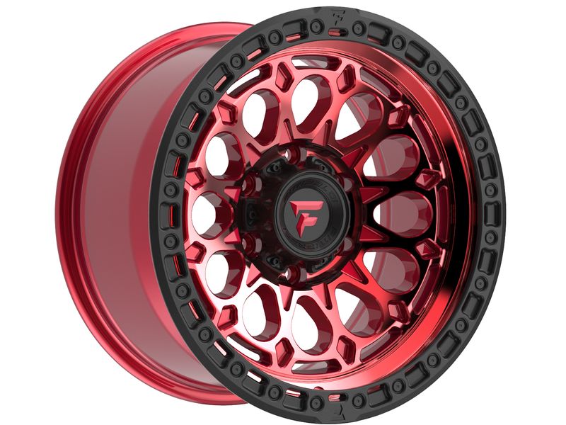 Fittipaldi Off-Road Red FT101 Wheels | Rugged Ridge