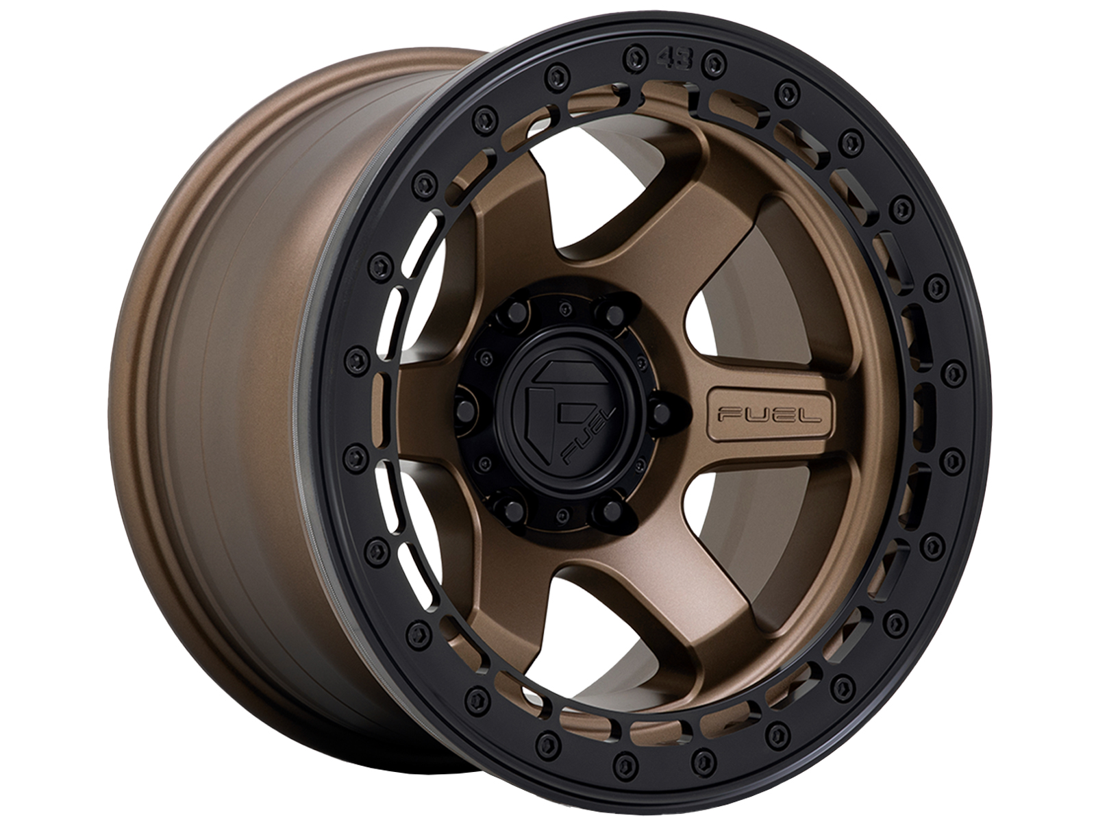 Fuel Bronze Block Beadlock Wheels | Rugged Ridge