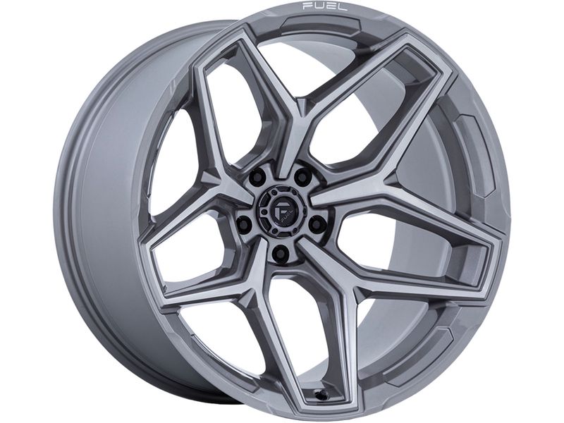 Fuel Grey Flux 5 Wheels | Rugged Ridge