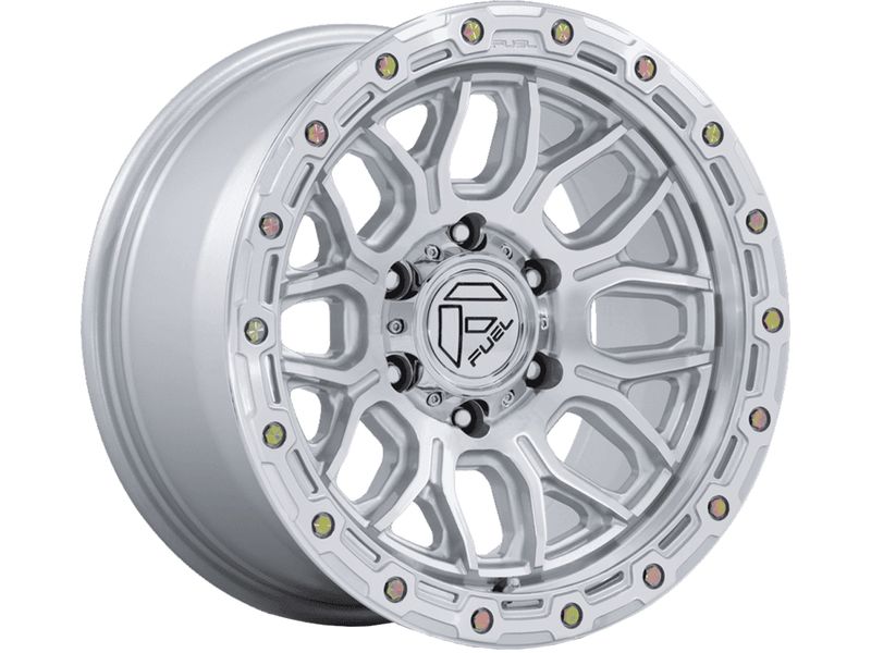 Fuel Machined Silver Surge Wheels | Rugged Ridge