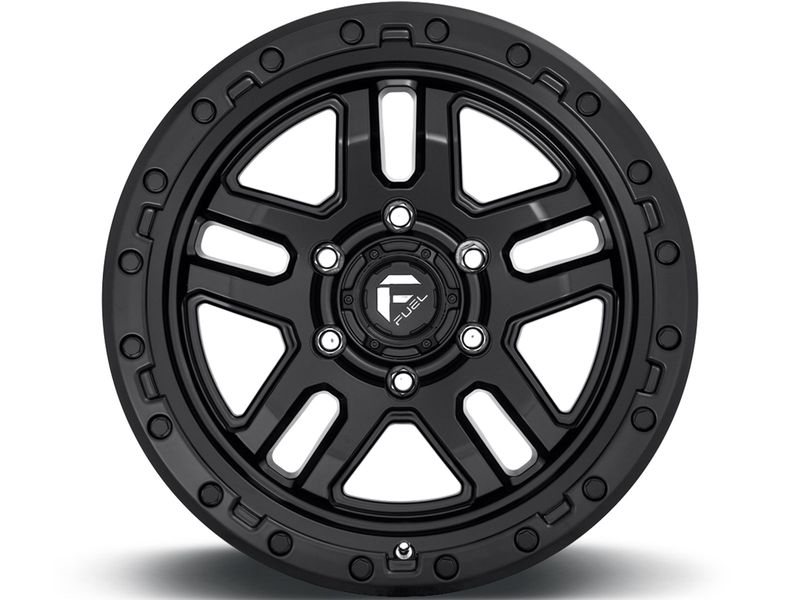 Fuel Matte Black Ammo Wheels | Rugged Ridge