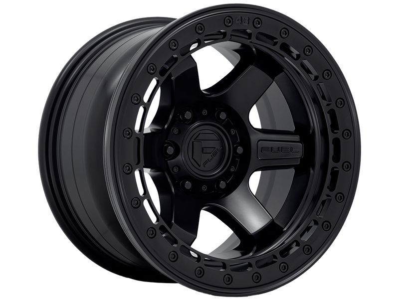 Fuel Matte Black Block Beadlock Wheels | Rugged Ridge