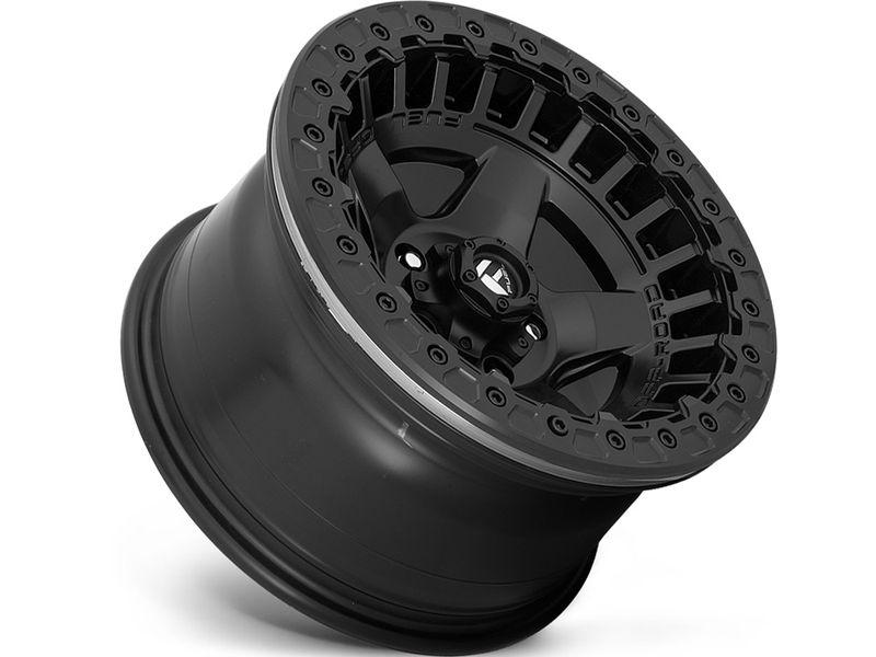 Fuel Matte Black D118 Warp Beadlock Wheels | Rugged Ridge