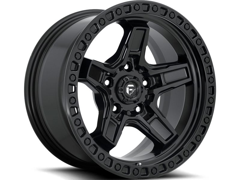 Fuel Matte Black Kicker 5 Wheels | Rugged Ridge