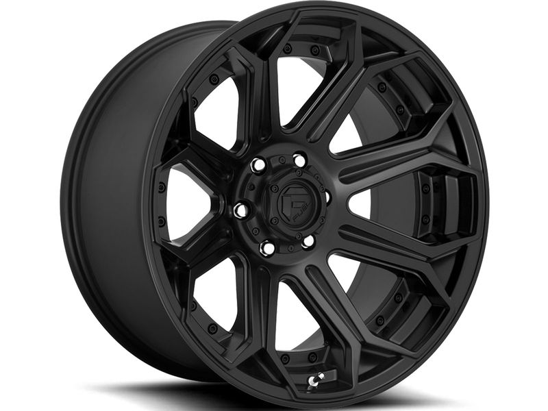 Fuel Matte Black Siege Wheels | Rugged Ridge