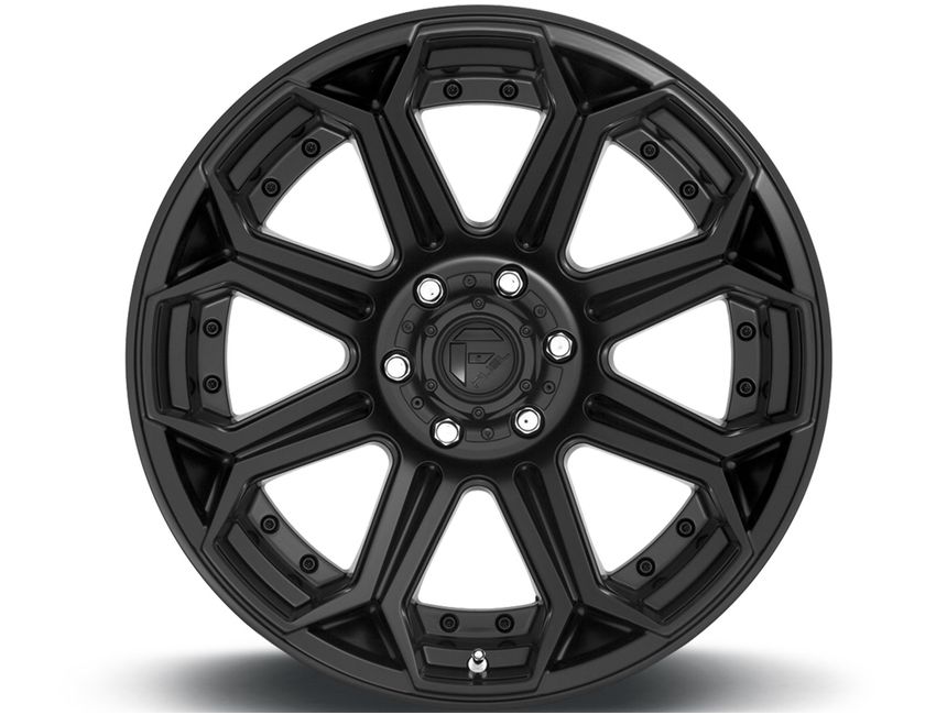 Fuel Matte Black Siege Wheels | Rugged Ridge