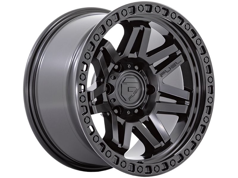 Fuel Matte Black Syndicate Wheels | Rugged Ridge