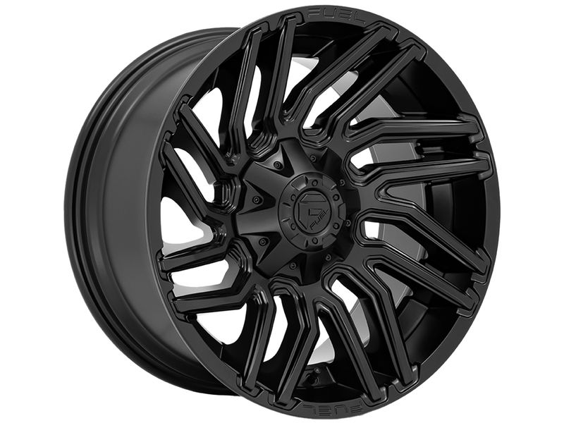 Fuel Matte Black Typhoon Wheels | Rugged Ridge