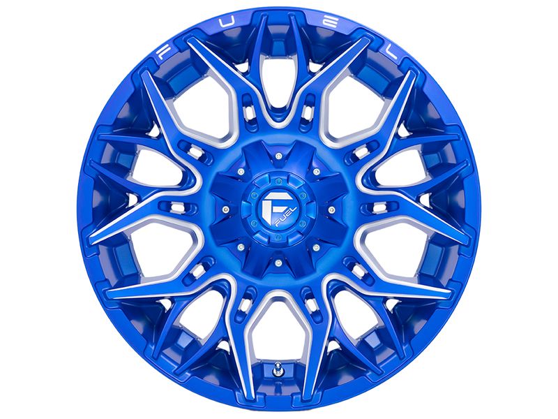 Fuel Fuel Milled Blue Twitch Wheel D77022201847