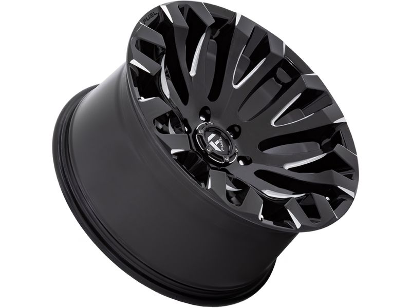Fuel Fuel Milled Gloss Black Quake Wheel D82820007547