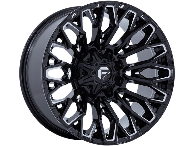 Fuel Fuel Milled Gloss Black Strike Wheel [SKU