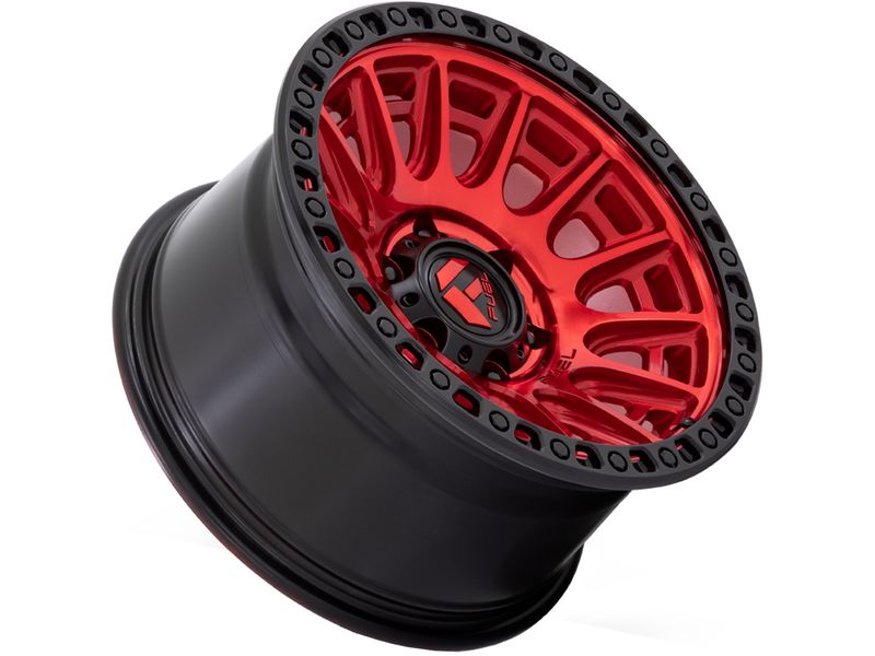 Fuel Red & Black Cycle Wheels | Rugged Ridge