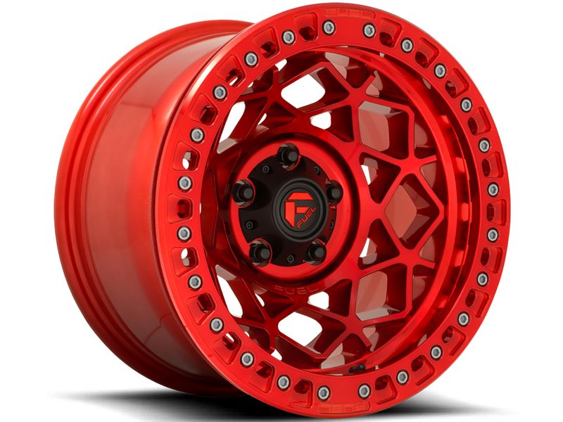 Fuel Red Unit Beadlock Wheels | Rugged Ridge