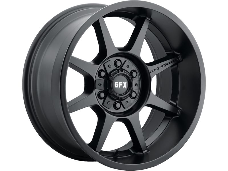 G-FX Matte Black TR31 Wheels | Rugged Ridge