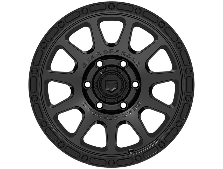 Gear Off-Road Matte Black Proto Call Wheels | Rugged Ridge