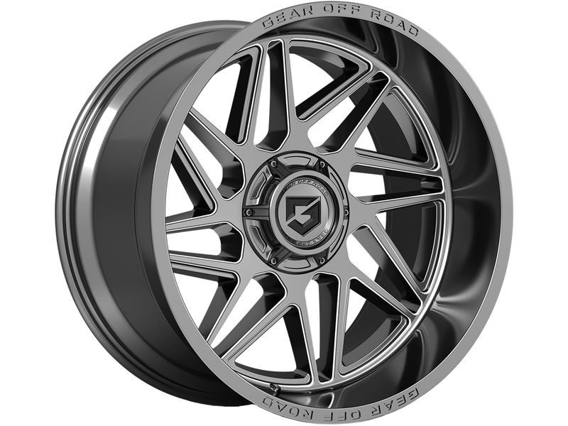 Gear Off-Road Gear Off-Road Milled Grey Ratio Wheel 761AM-2096818