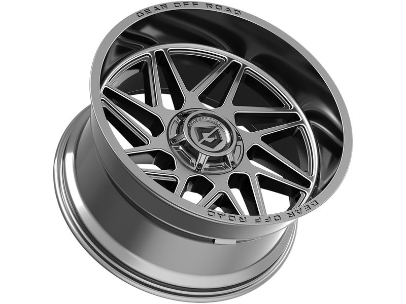 Gear Off-Road Gear Off-Road Milled Grey Ratio Wheel 761AM-2096818
