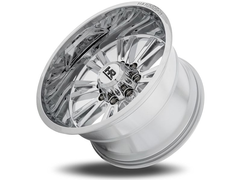 Hardrock Chrome Spine Wheels | Rugged Ridge