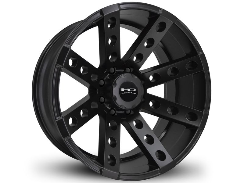 HD Off-Road Matte Black Buckshot Wheels | Rugged Ridge