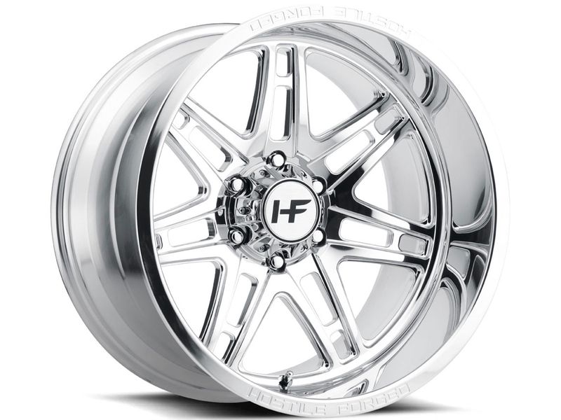 Hostile Forged Polished Atomic Wheels | Rugged Ridge