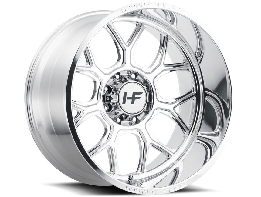 Hostile Forged Polished Punisher Wheels | Rugged Ridge
