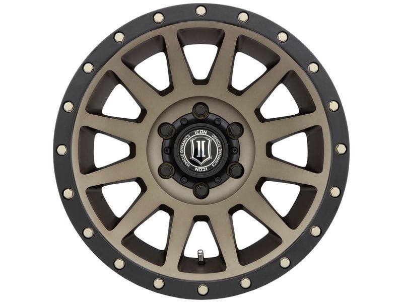 Icon Bronze Compression Wheels | Rugged Ridge