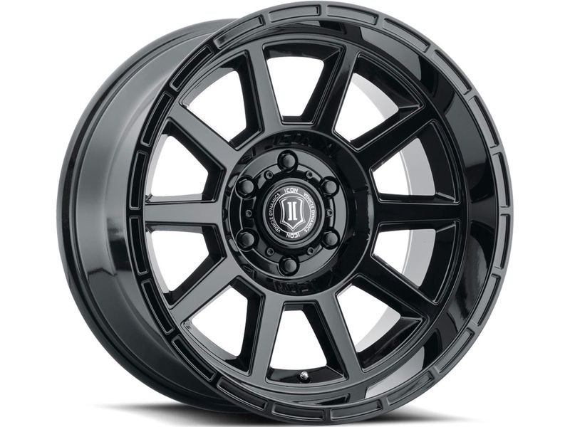 Icon Vehicle Dynamics Icon Gloss Black Recoil Wheel 6220108345GB