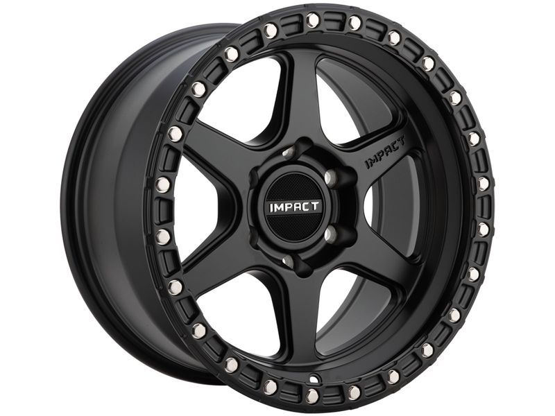 Impact Off-Road Matte Black 8813 Wheels | Rugged Ridge