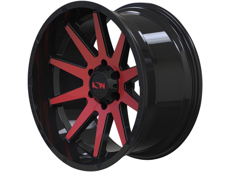 Ion Alloy Ion Black & Red 143 Wheel 143-2983BTR