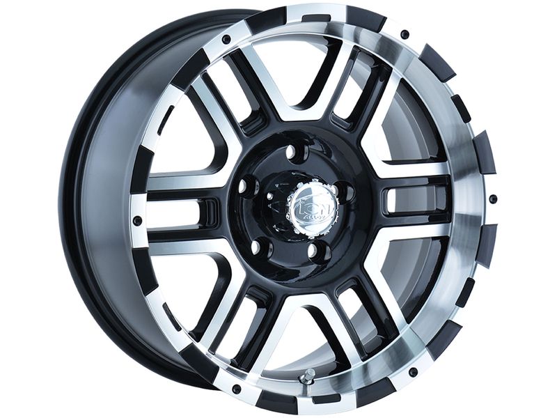 Ion Machined Matte Black 179 Wheels | Rugged Ridge
