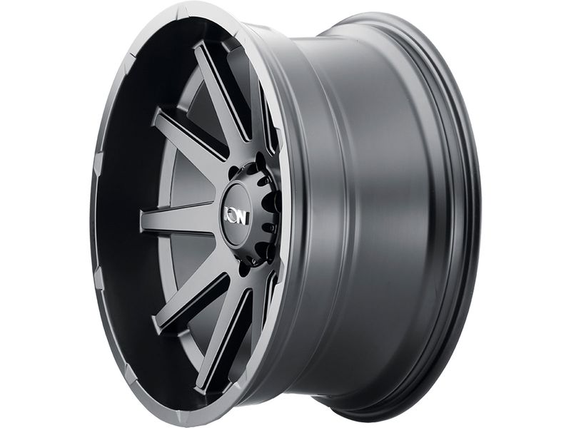 Ion Matte Black 143 Wheels | Rugged Ridge